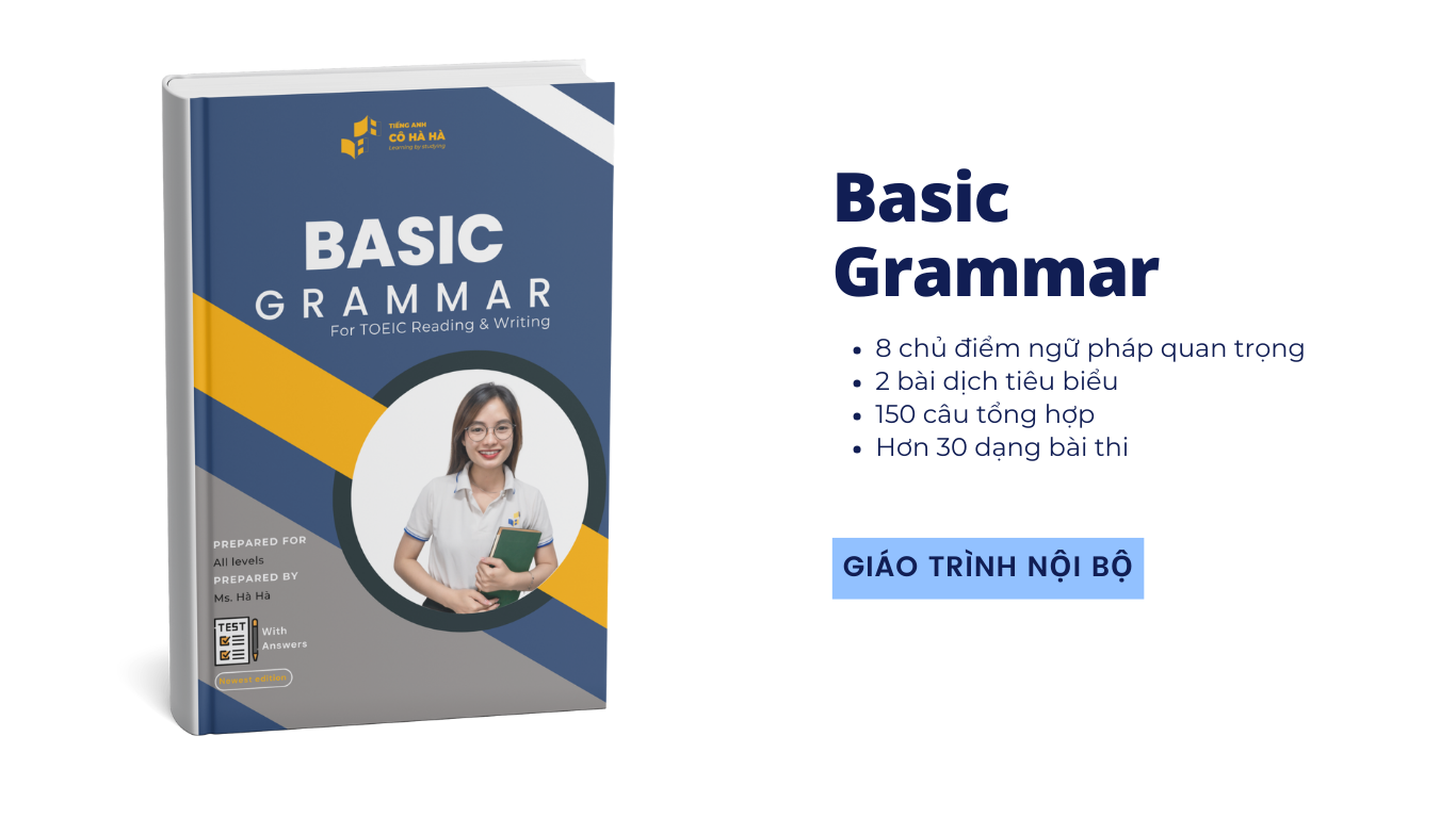 Basic Grammar - Tiếng Anh Cô Hà Hà